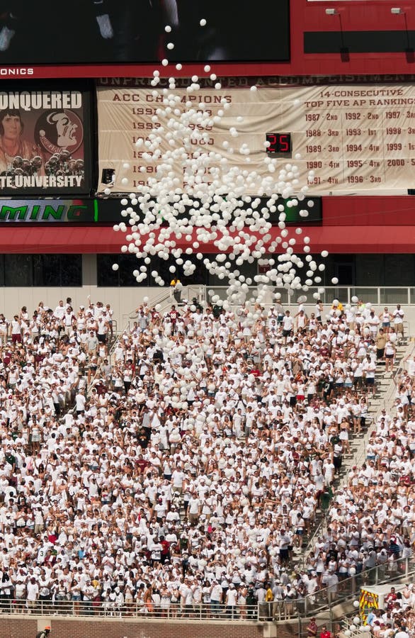 Crowd at Football Game editorial photo. Image of florida - 20957206