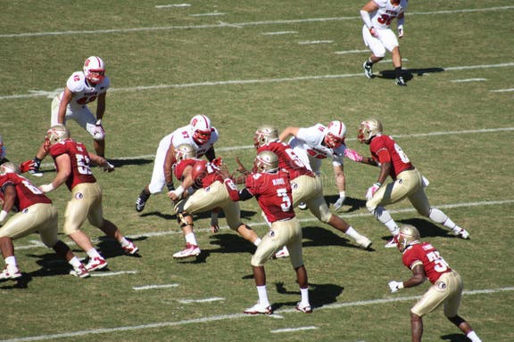 FSU Football Game editorial image. Image of competition - 21965375