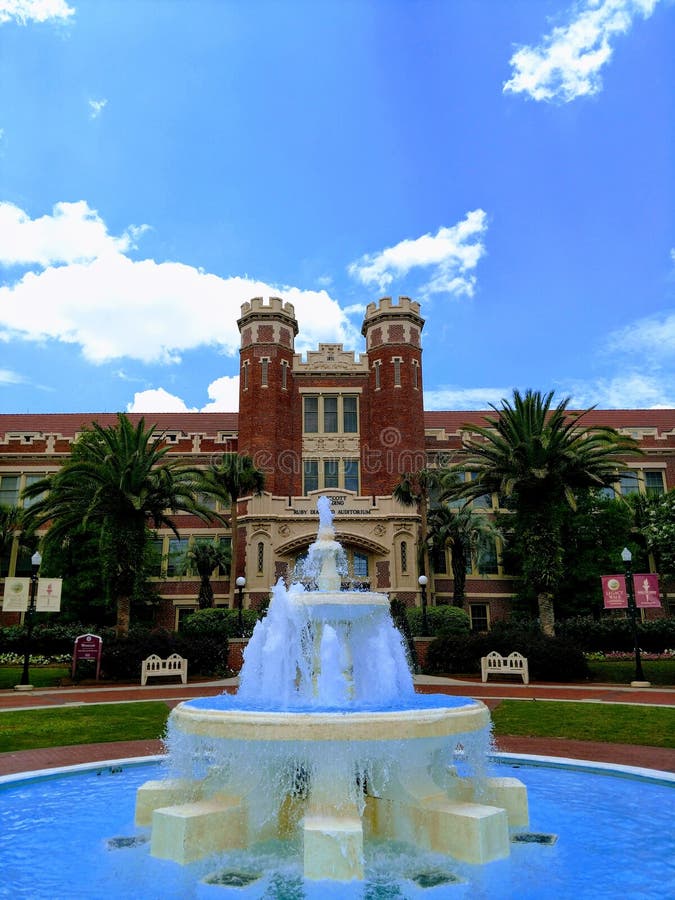 FSU Ruby Diamond Auditorim stock image. Image of ruby - 172418635