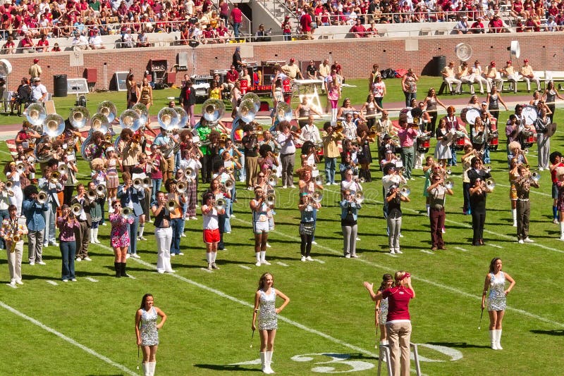 FSU Marching Chiefs editorial image. Image of stadium - 36475835