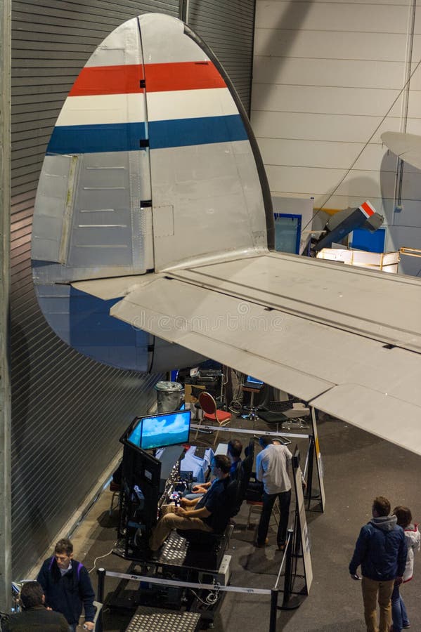 FSWeekend Flightsimulation Exhibit 2013 Editorial Stock Image - Image ...