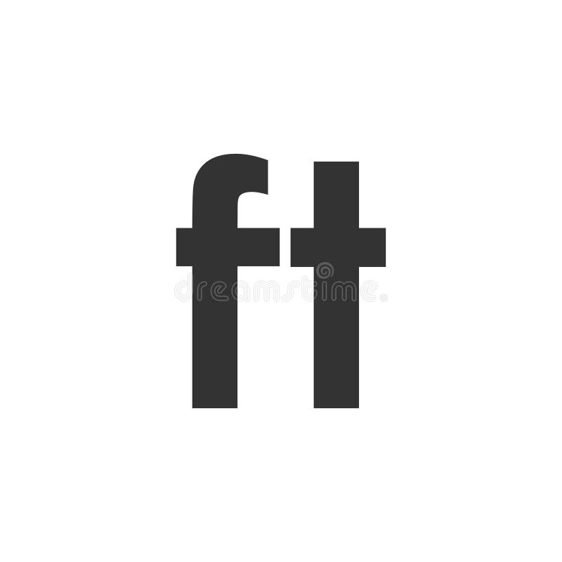 FT Creative Geometric Initial Based Modern and Minimal Logo. Letter F T ...