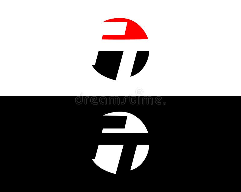 FT Letter Initial Logo and Icon Design Stock Vector - Illustration of ...