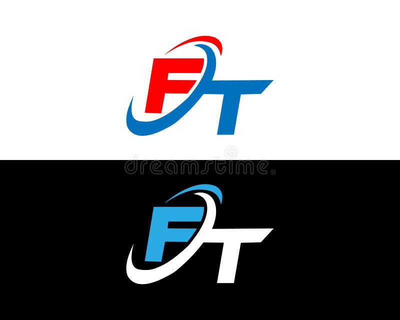 FT Letter Logo Design Creative Stock Vector - Illustration of idea ...