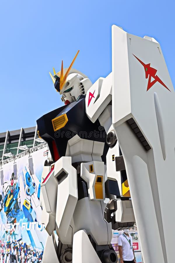 3.8 Ft Size GUNDAM RX-93 at GUNDAM Editorial Photo - Image of century ...