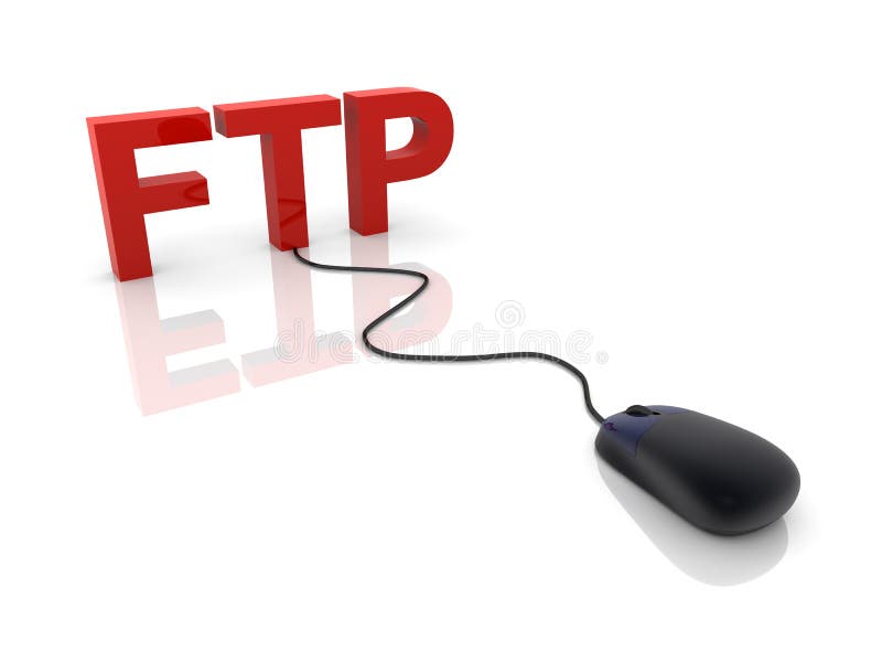 FTP stock illustration. Illustration of accessory, enter - 14044455
