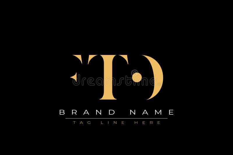 FTP Abstract Letter Logo Design Stock Vector - Illustration of logo ...