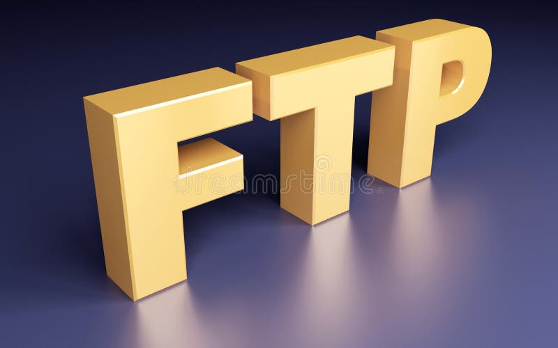 FTP sign stock illustration. Illustration of type, protocol - 28048635