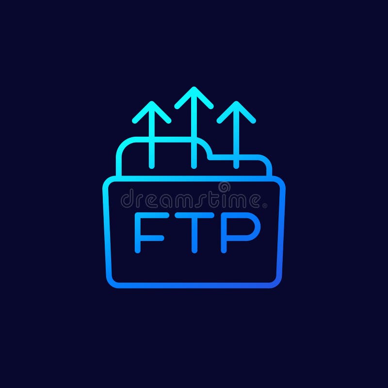Ftp Server Icon Line Stock Illustrations – 1,787 Ftp Server Icon Line ...