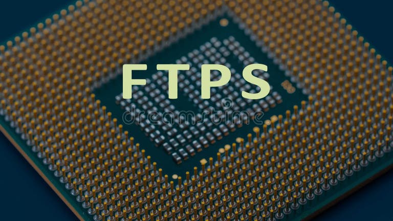 Ftps stock photo. Image of lock, data, encryption, secure - 391374668