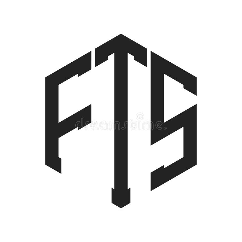 FTS Logo Design. Initial Letter FTS Monogram Logo Using Hexagon Shape ...
