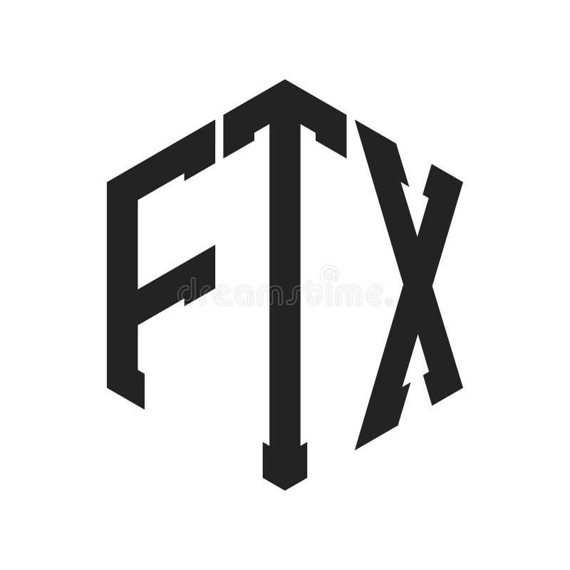 FTX Logo Design. Initial Letter FTX Monogram Logo Using Hexagon Shape ...