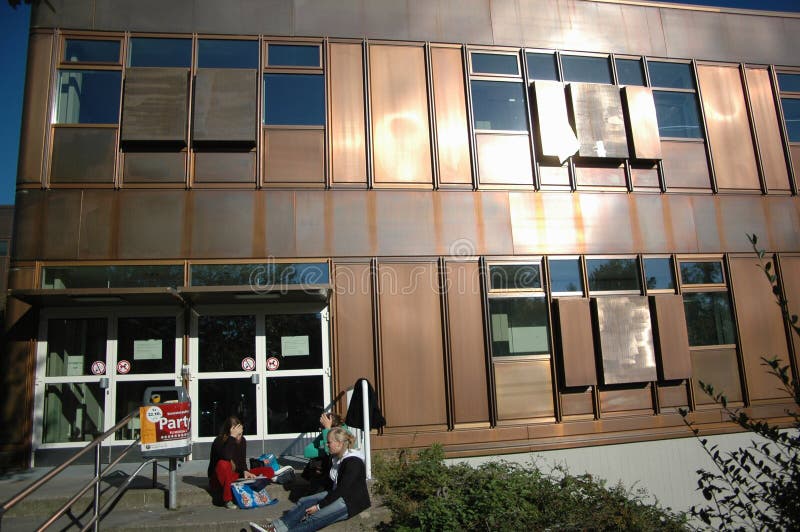 FU Berlin editorial stock image. Image of rostlaube, building - 51446144