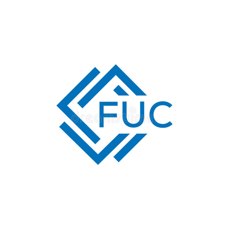 FUC Letter Logo Design on White Background. FUC Creative Circle Letter ...