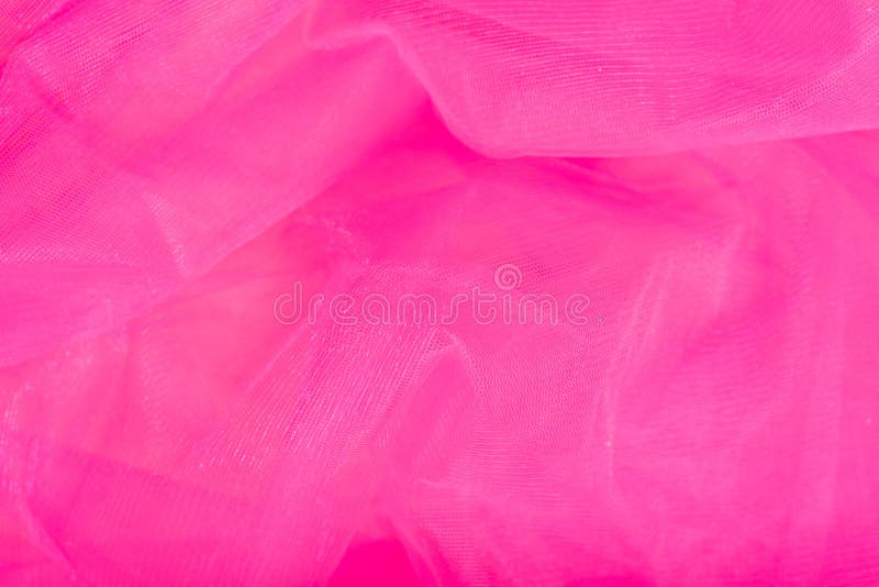 Fuchsia Color Tulle Texture. Background Stock Image - Image of wrinkled ...