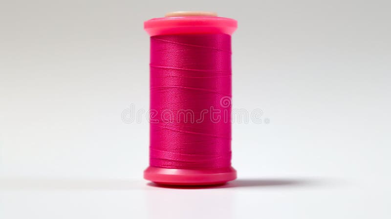 Fuchsia Pink Embark on a Creative Sewing Journey Stock Illustration ...