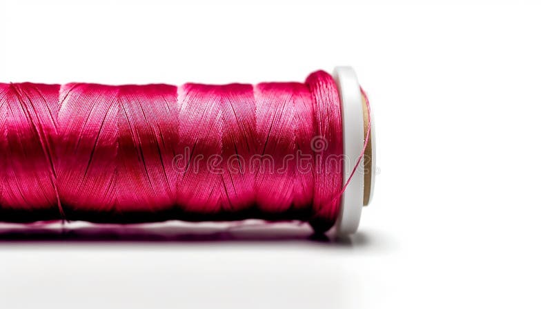 Fuchsia Pink Embark on a Creative Sewing Journey Stock Illustration ...