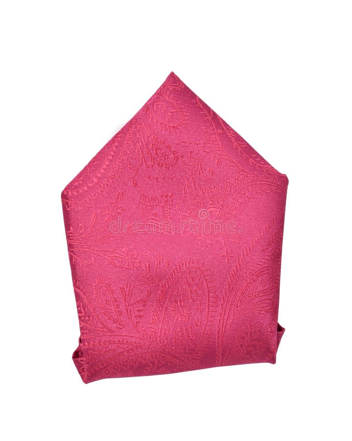 Fuchsia Pocket Square stock image. Image of formal, menswear - 101368955