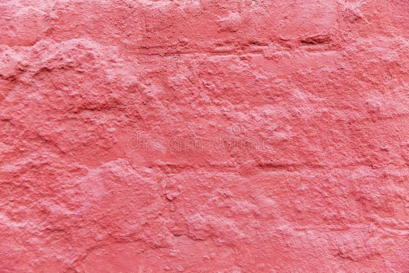 Fuchsia Stone Wall. Exterior of an Old Building. Background Stock Photo ...