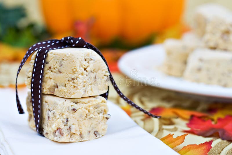 Fudge stock image. Image of autumn, tablecloth, sugary - 10783861