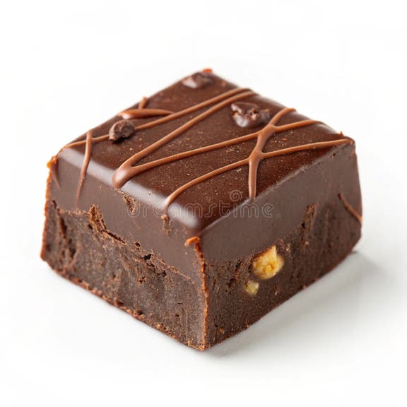 Fudge Isolated on Transparent Background Stock Illustration ...