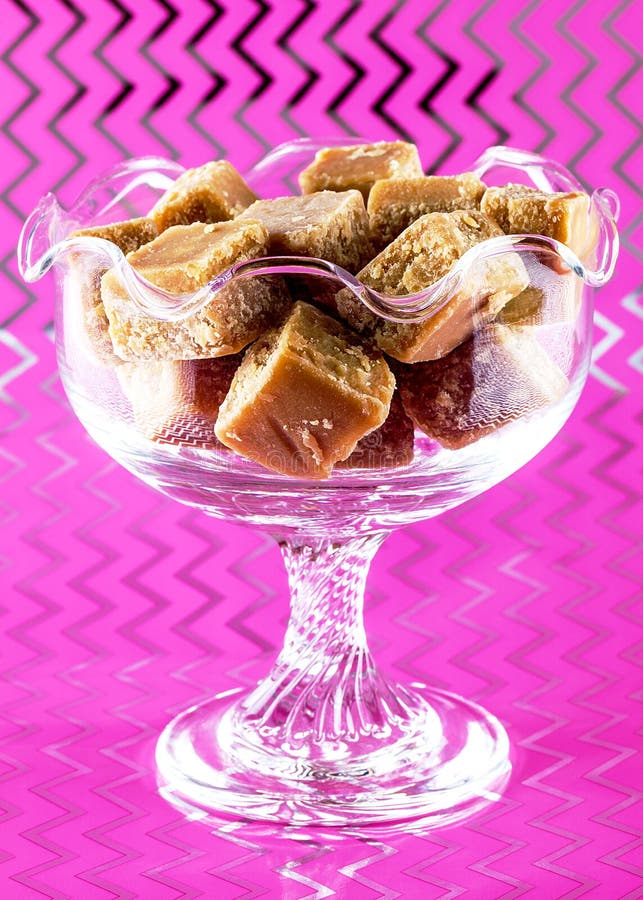 Fudge pieces stock image. Image of sugar, dessert, candy - 63698125