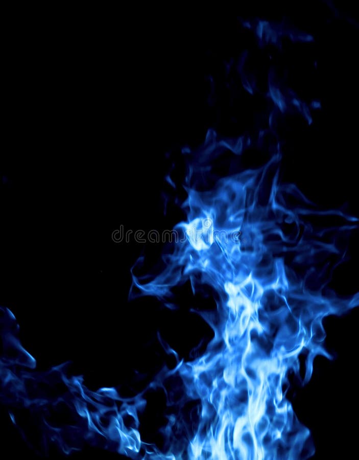 Fuego azul imagen de archivo. Imagen de resplandor, fuego - 7336051