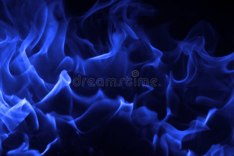 Fuego azul foto de archivo. Imagen de caliente, resplandor - 29727450