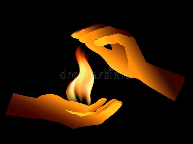 Dibujo De Mano Sosteniendo Fuego 4.700+ Mano Con Pistola Ilustraciones