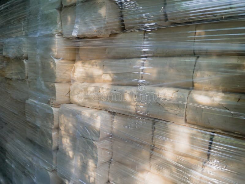 Fuel Briquettes. Alternative Compressed Fuel from Recycled Wood Stock ...