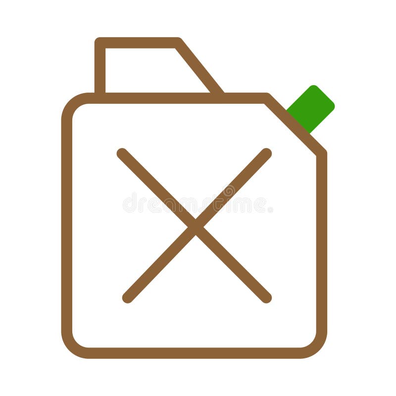 Fuel Canister Icon. Concept of Fuel, Transportation, and Environment ...