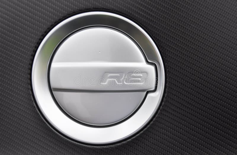 Fuel cap of an Audi R8 editorial image. Image of german - 21201915