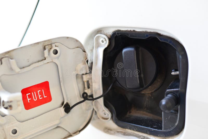 Fuel cap stock photo. Image of aluminum, open, gasoline - 59179078