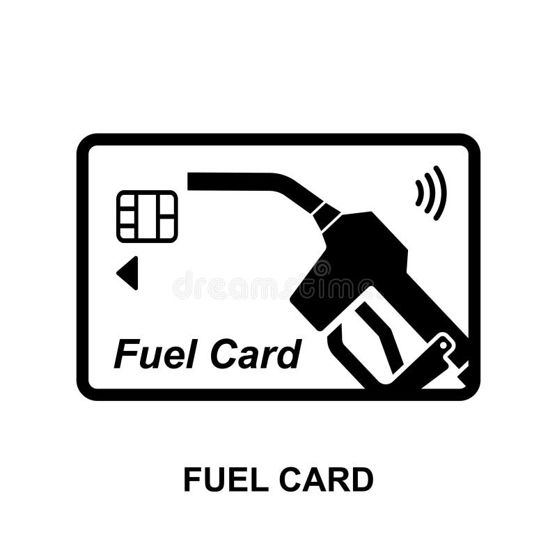 No Fuel Sign Isolated on White Background Stock Vector - Illustration ...