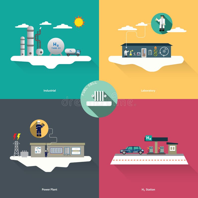 Fuel cell icon stock vector. Illustration of truck, scientific - 56895710