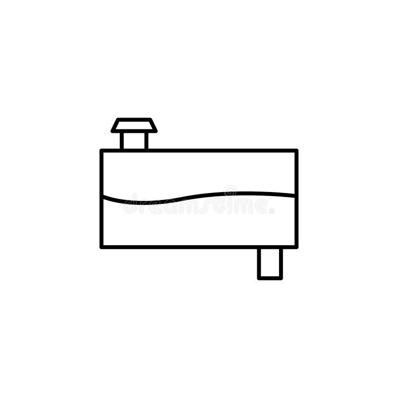 Fuel Container Icon. Element of Car Workshop Icon for Mobile Concept ...