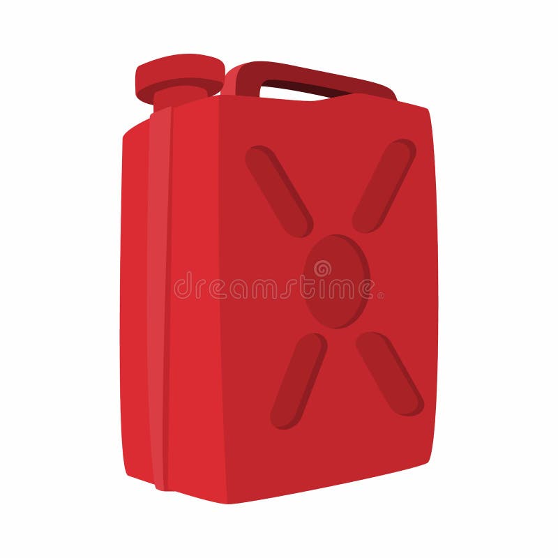 Fuel Storage Tank Cartoon Icon Stock Illustration - Illustration of ...
