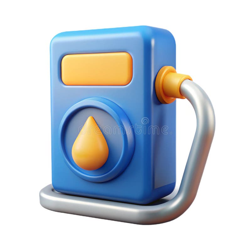 Fuel 3D Icon stock illustration. Illustration of fuel - 360165320
