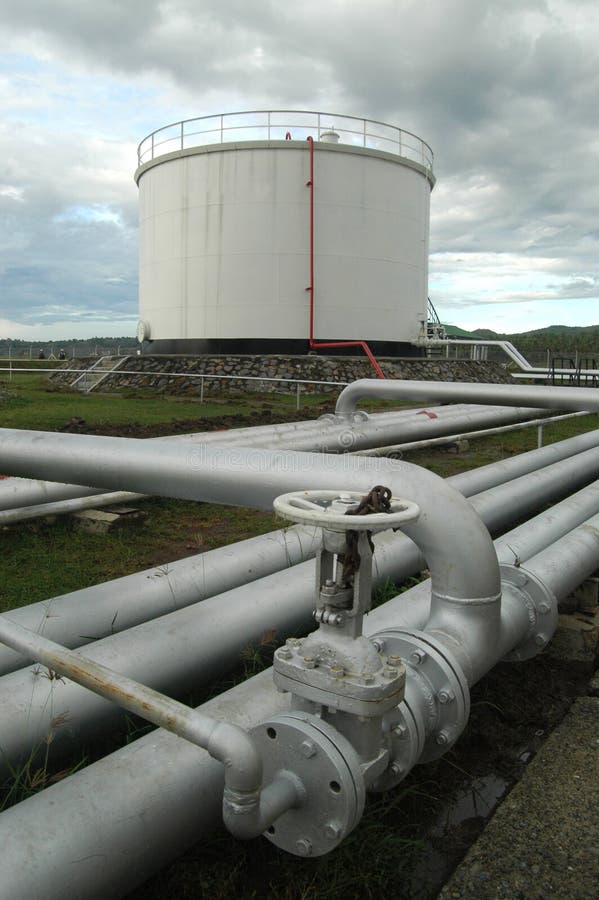 Fuel depot stock image. Image of pipes, crisis, power - 5501691