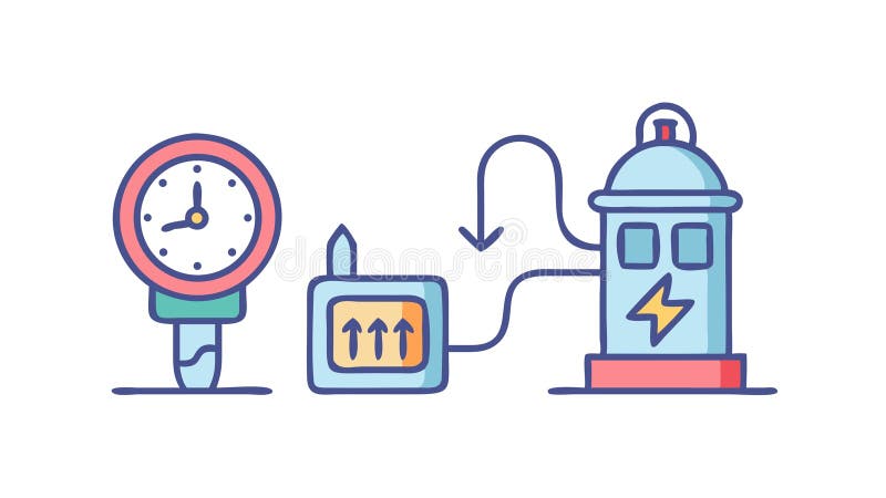 Fuel Distribution System, Energy Logistics, Supply Chain, Vector Design ...