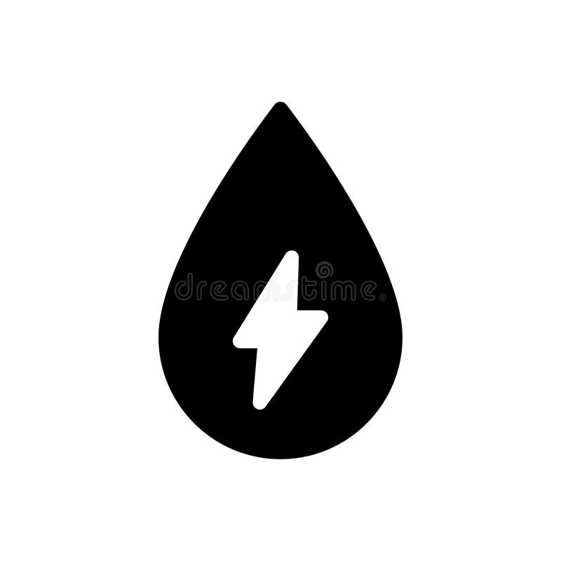 Fuel drop stock vector. Illustration of droplet, vector - 211314445