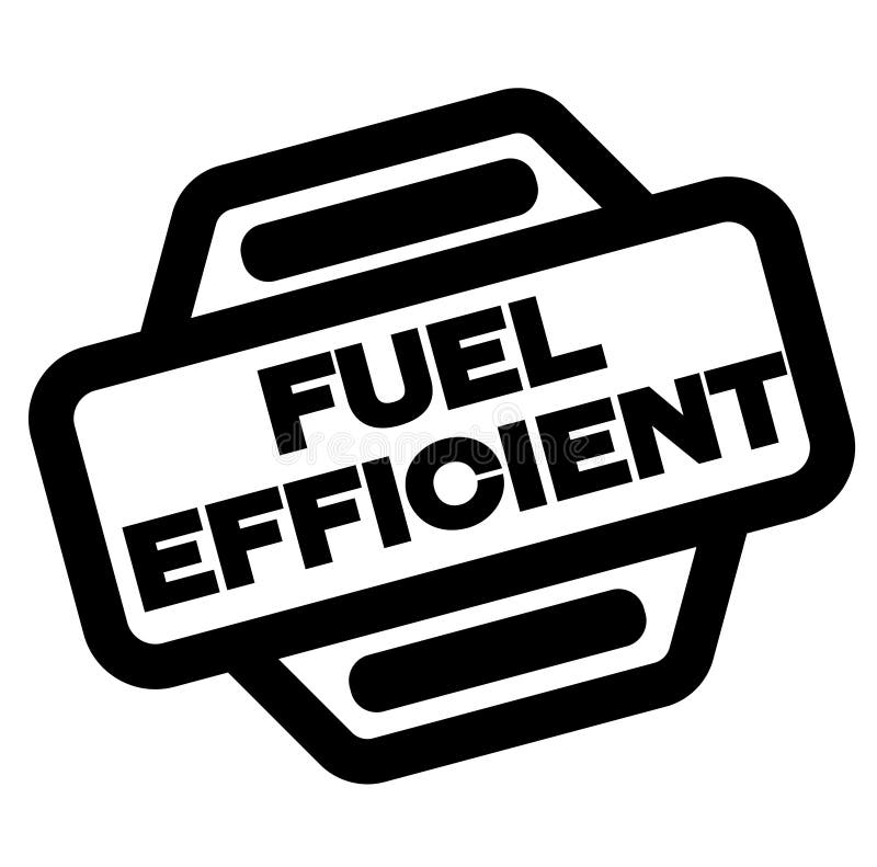 Fuel efficient black stamp stock vector. Illustration of dynamic ...