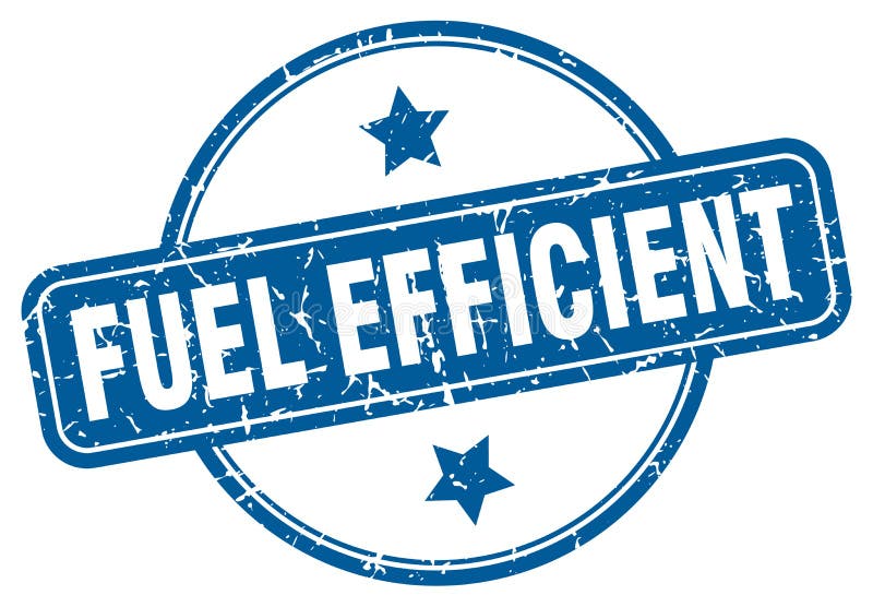 Fuel Efficient Stamp. Fuel Efficient Round Grunge Sign Stock Vector ...