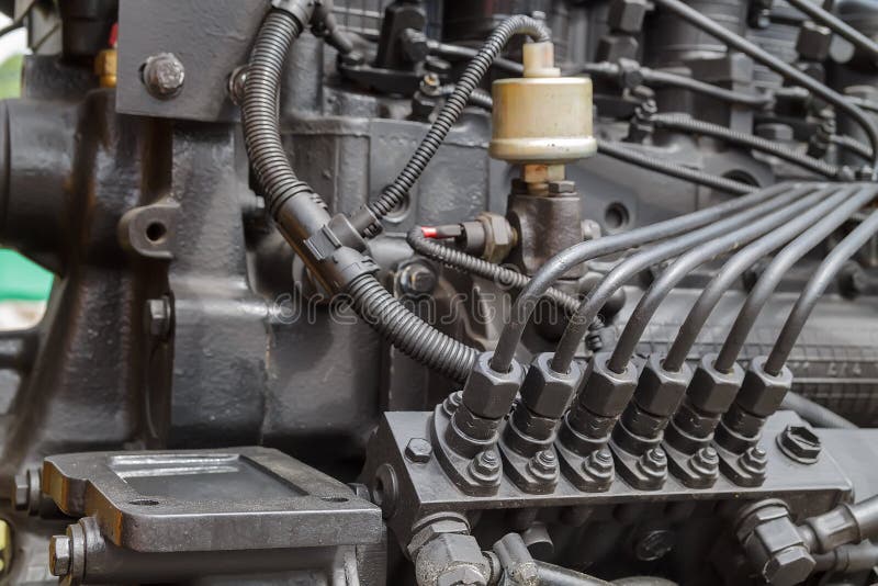 Fuel Equipment of the Engine Stock Image - Image of generator, fuel ...