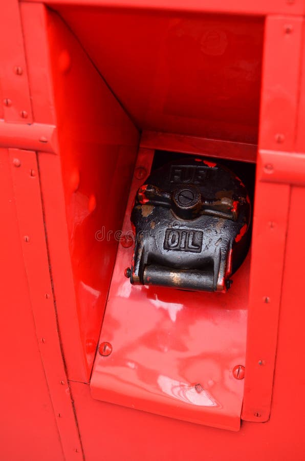 Fuel filler cap. stock photo. Image of vintage, retro - 49408824
