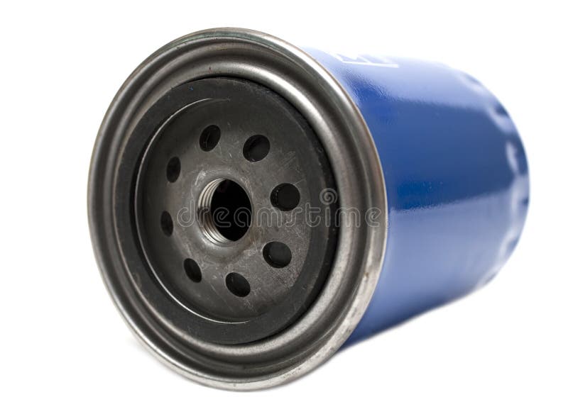 Engine Oil Filter Isolated stock photo. Image of vehicle - 10341034