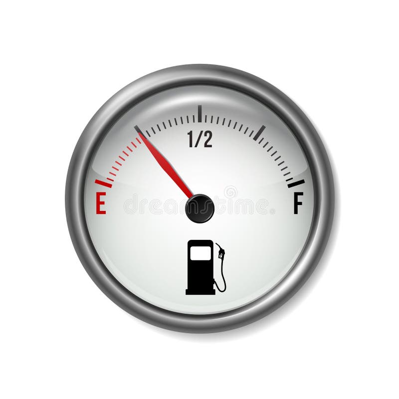 Round Fuel Meter Stock Illustrations – 740 Round Fuel Meter Stock ...