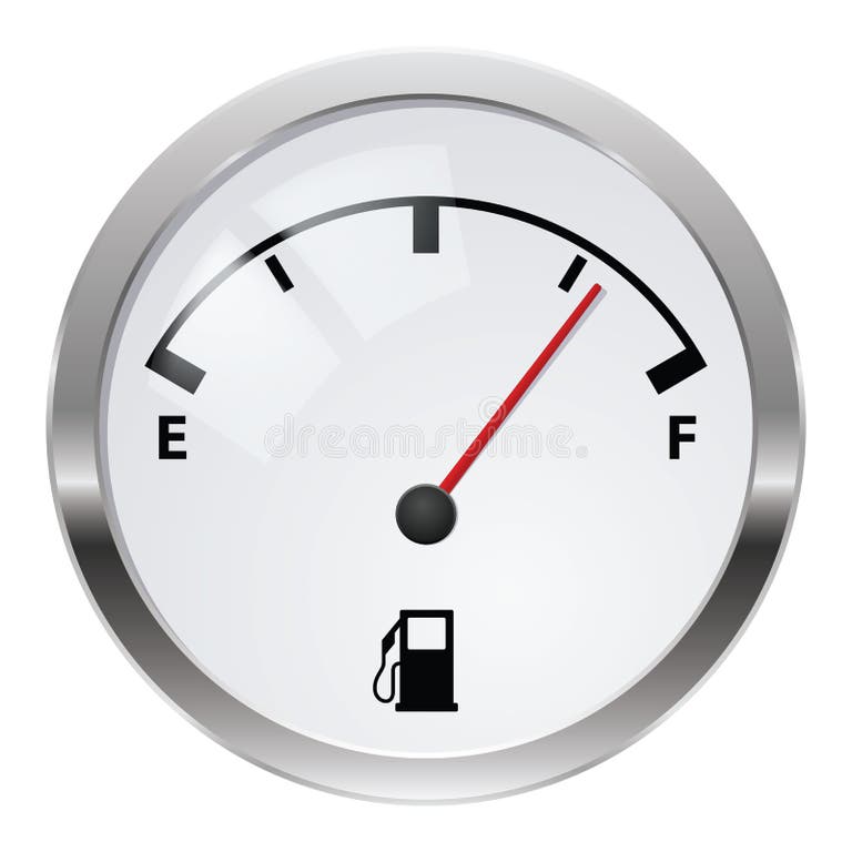 Empty Fuel Indicator Stock Illustrations – 7,668 Empty Fuel Indicator ...