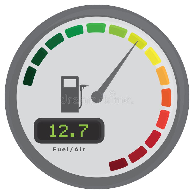 Fuel Indicator. Vector Illustration Decorative Design Stock Vector ...