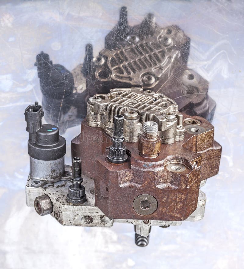 Fuel Injection Pump stock image. Image of device, mechanic - 43870413